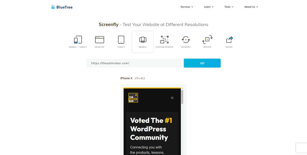 Free Website Testing Tools for Web Developers - The Admin Bar