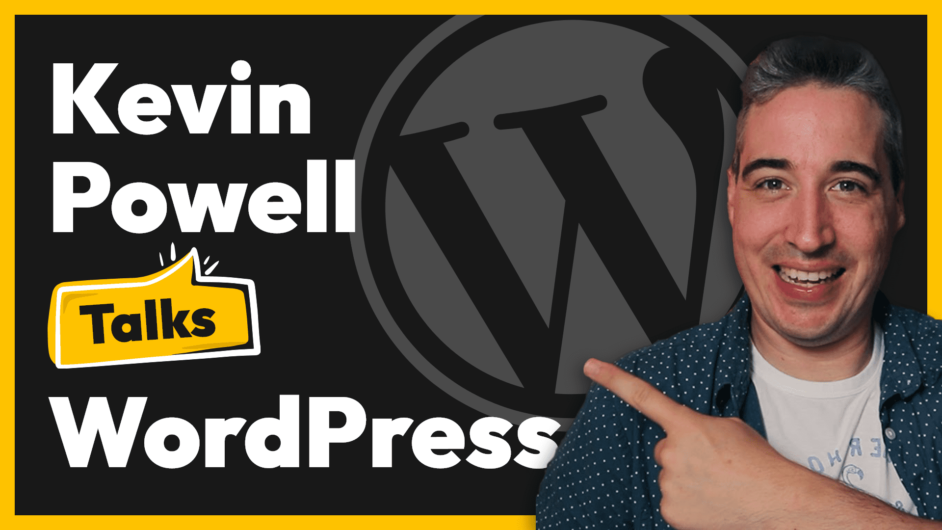 Kevin Powell Talks WordPress! – The Admin Bar