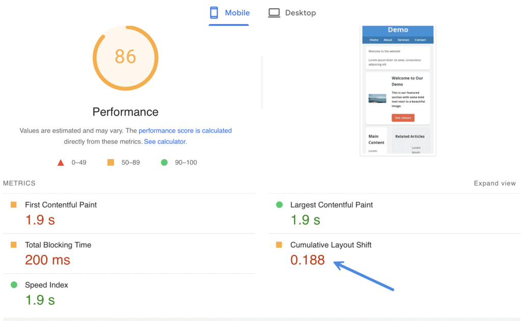 How to Fix Website Cumulative Layout Shift (CLS) Issues – The Admin Bar